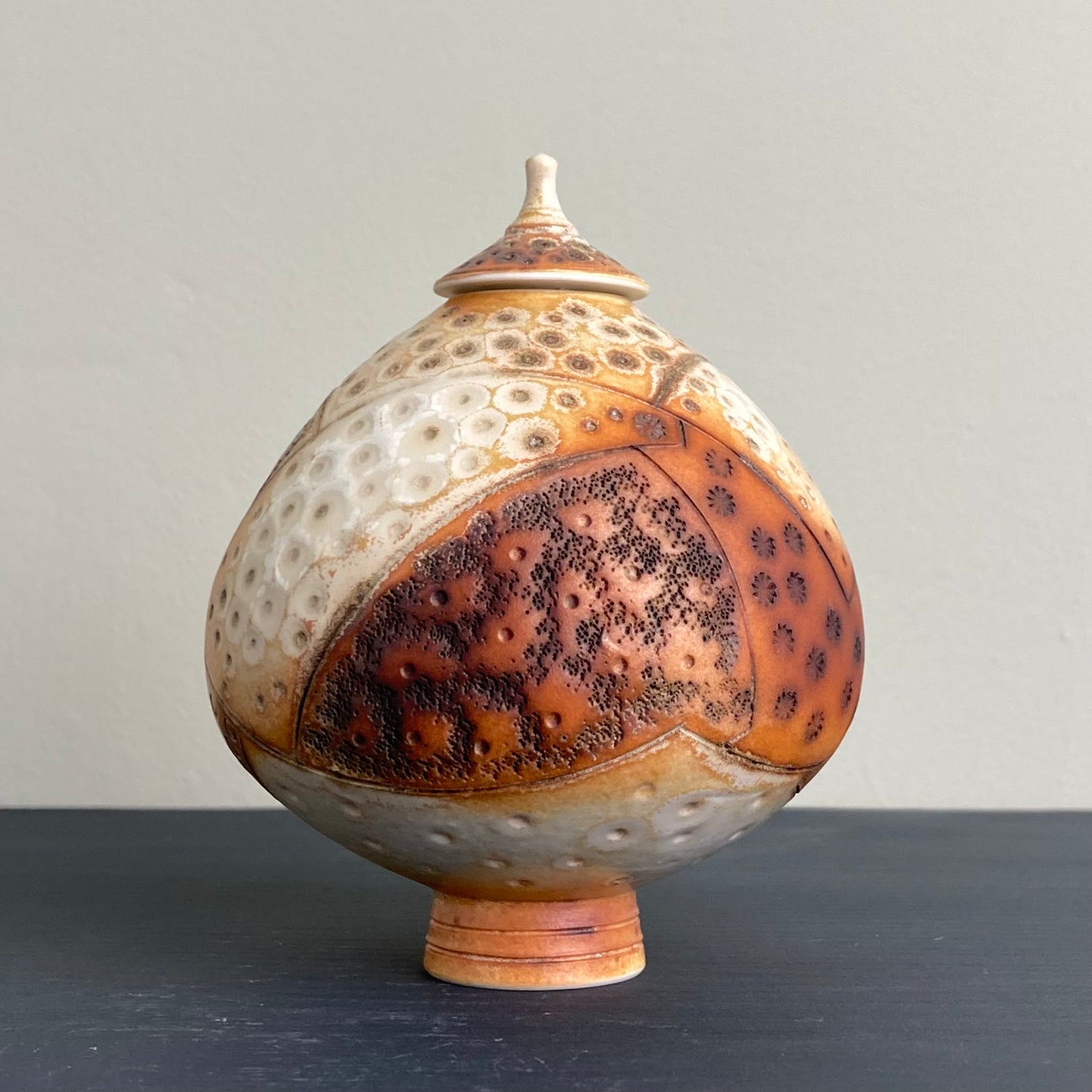 Geoffrey Swindell Lidded Vessel – Brook Street Pottery